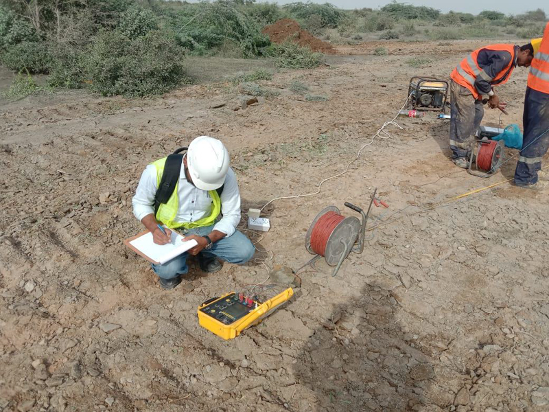 Electrical Resistivity Survey | Soil Testing Services