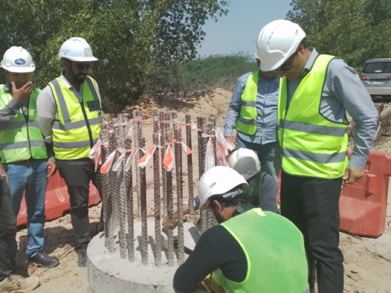 Low Strain Pile Integrity Test | Soil Testing Services